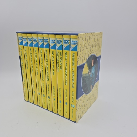 Accents | Nancy Drew Mystery Stories Collection Boxed Set Volumes 11 ...